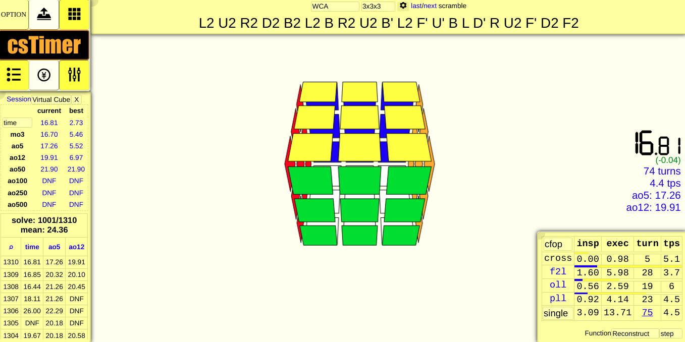 CsTimer – Cubing Content